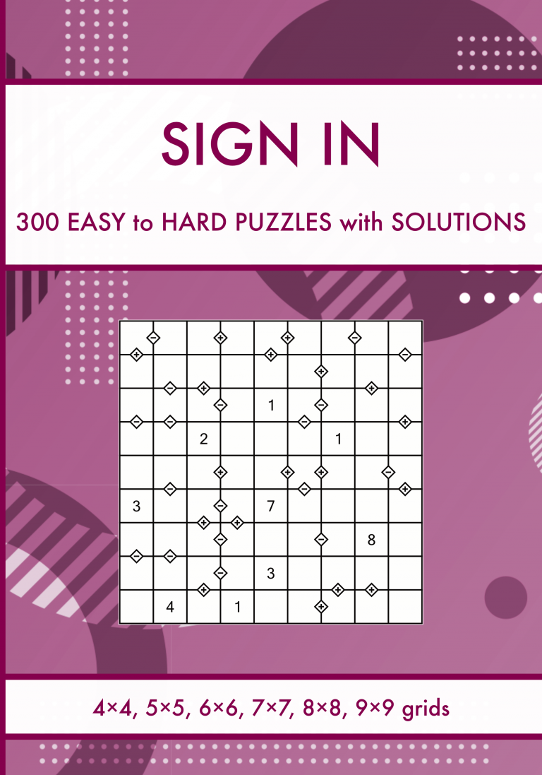Sign In [SIGN-3-008P] - Sorted Puzzles