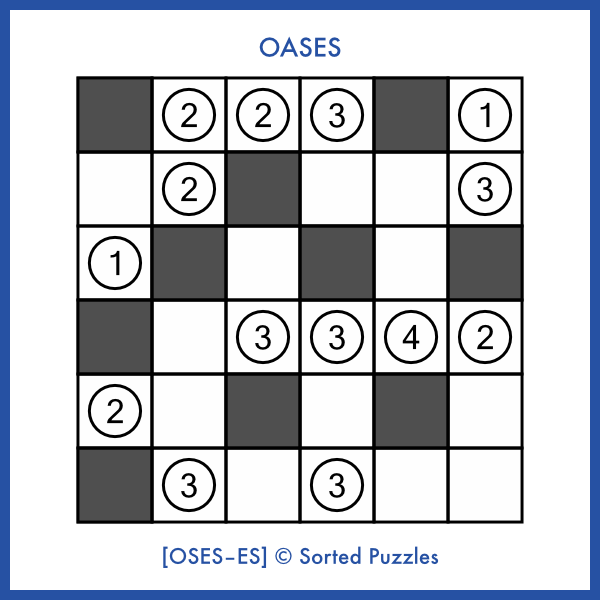 Oases [OSES-1-001P] - Sorted Puzzles