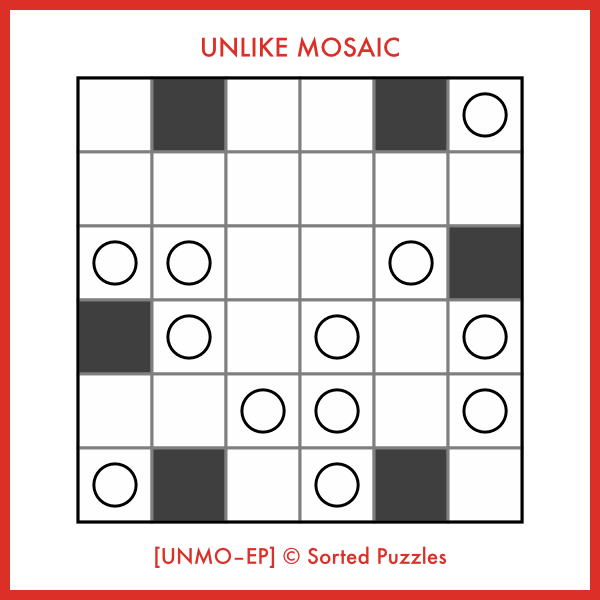Unlike Mosaic [UNMO-2-002P] - Sorted Puzzles