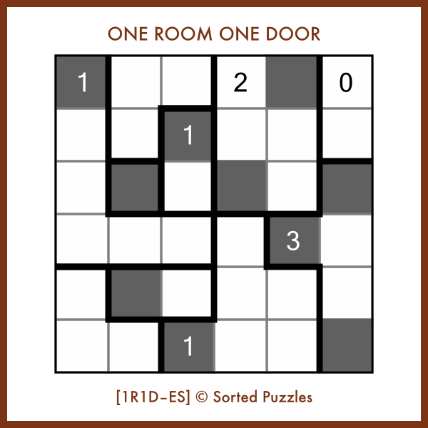 One Room One Door [1R1D-4-004P] - Sorted Puzzles